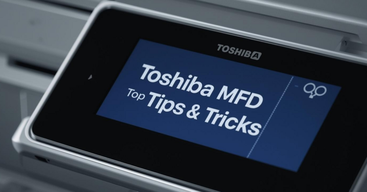 Toshiba Multifunction Device Tips & Tricks | Lanier South West